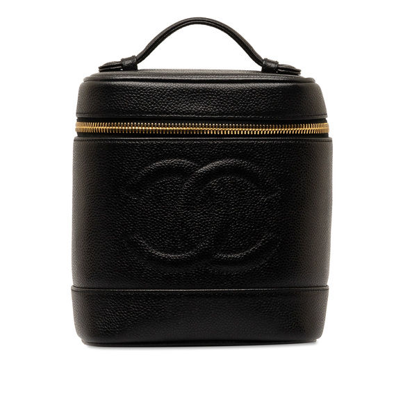 CHANEL | Bags | Chanel Cc Caviar Vanity Case Vanity Bag | Poshmark